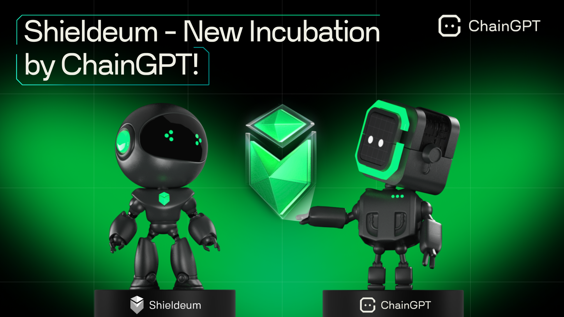 Announcing ChainGPT's Incubation of Shieldeum